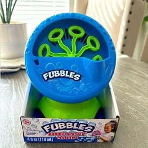 Toys | New Kids Fubbles Bubble Blastin Machine Blows Streams Of Bubbles ...